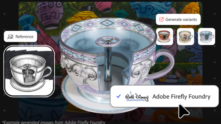 Braço Imagineering da Disney usando modelos Firefly AI da Adobe para ...