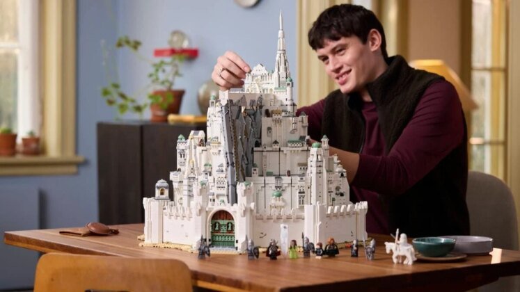O épico conjunto Minas Tirith Lego do Senhor dos Anéis agora vem com ...